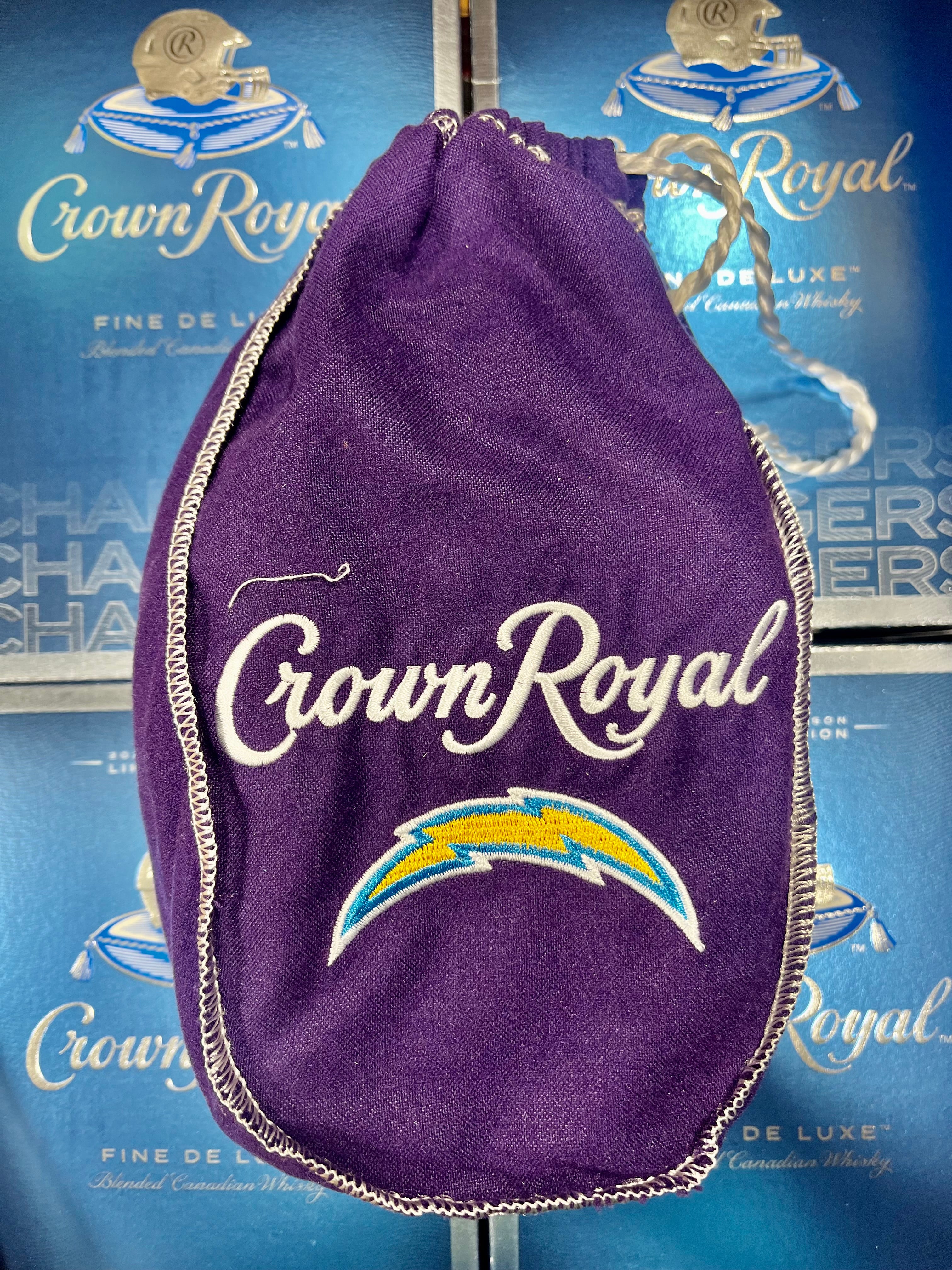 Crown Royal De Luxe LA Chargers Limited Edition Canadian Whisky ...