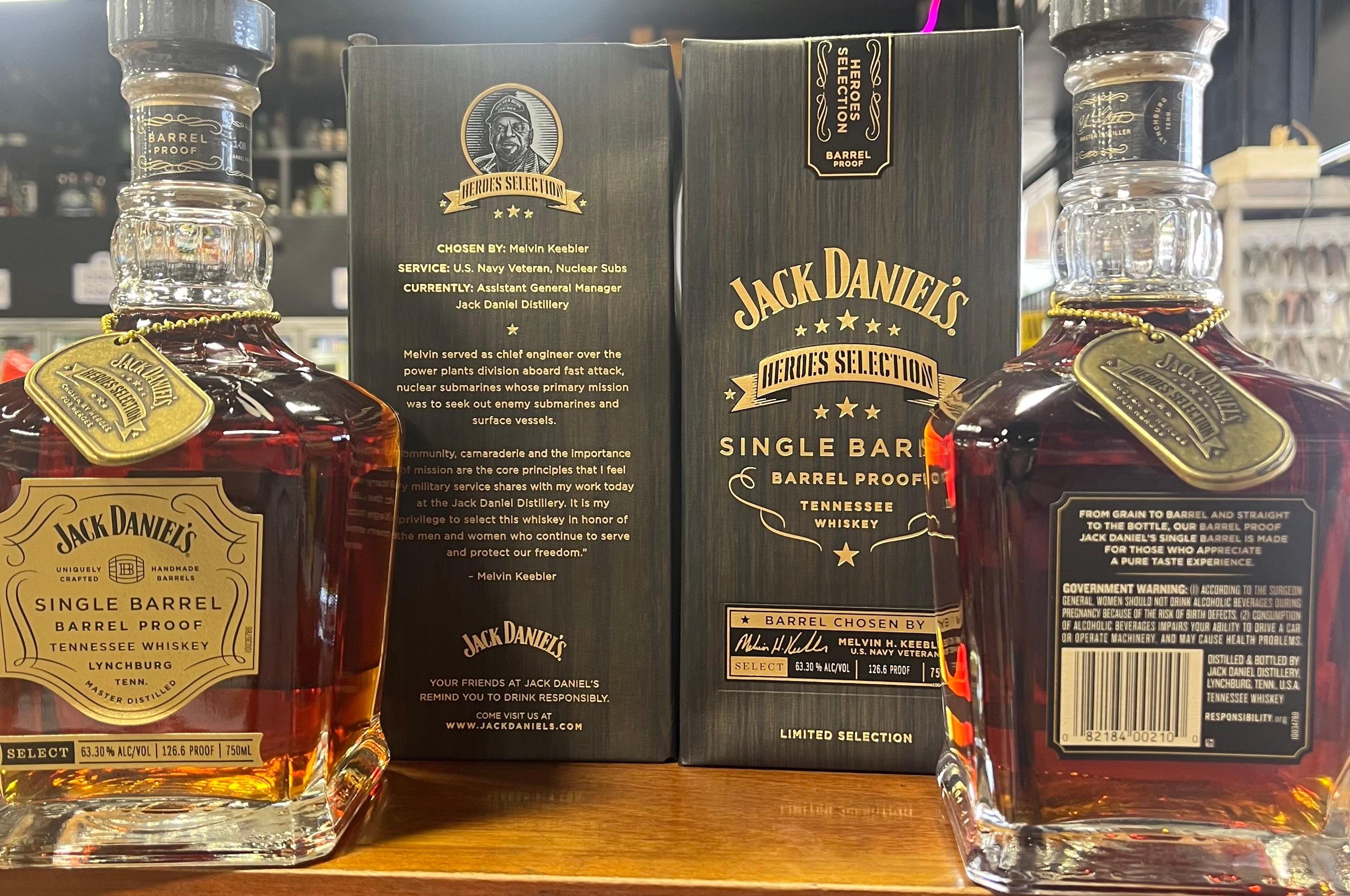 Jack Daniel's Barrel Proof Heroes Selection 750 ML – Sunset Liquor