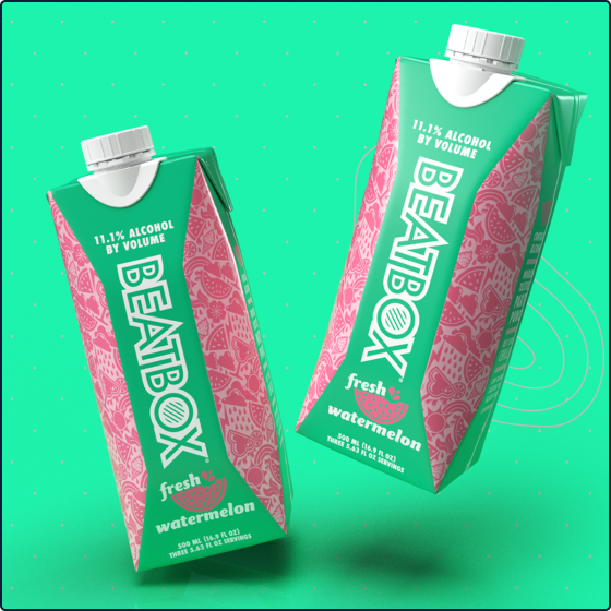 BeatBox Fresh Watermelon 500 ml – Sunset Liquor