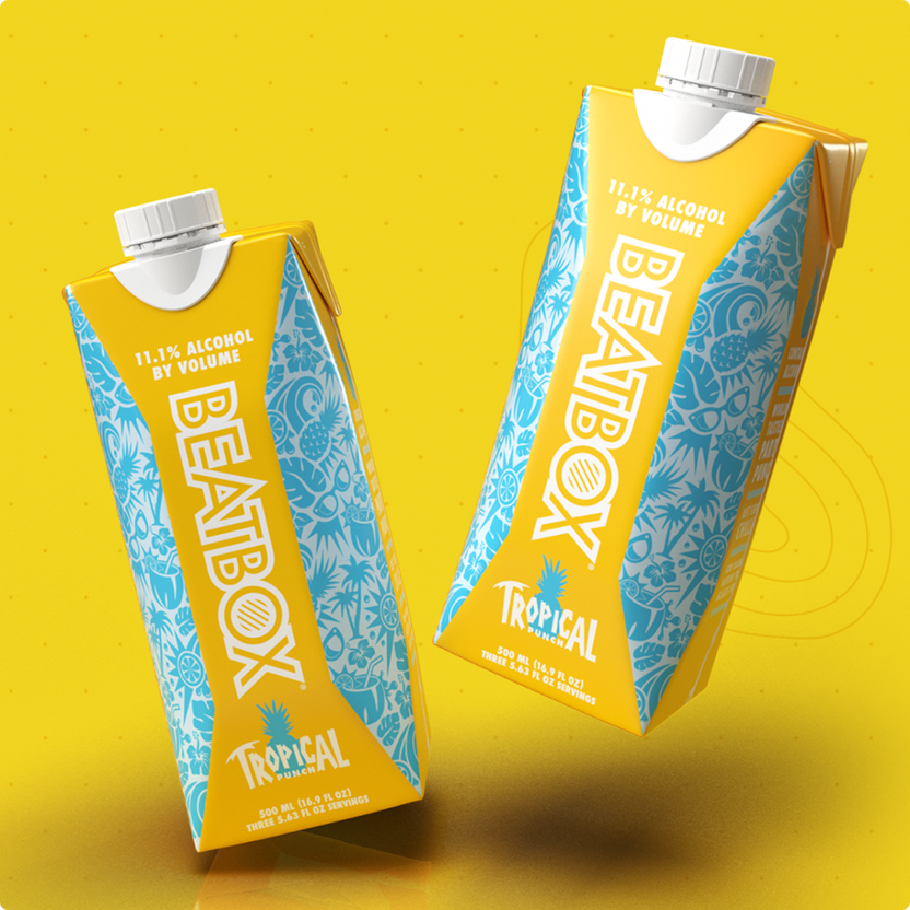 BeatBox Tropical Punch 500 ml – Sunset Liquor