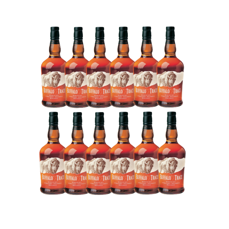 Buffalo Trace Bourbon 750ml – 12 Bottle Case | Sunset Liquor – Sunset ...